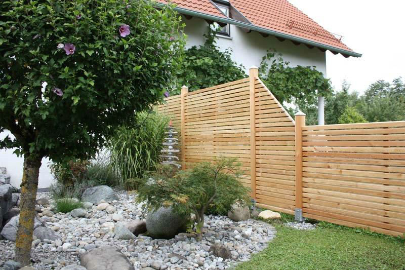 Rangerzaun, Lärche unbesäumt - Holz Urban